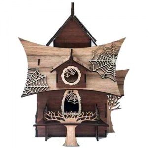 Cobweb House - MDF Wood Kit